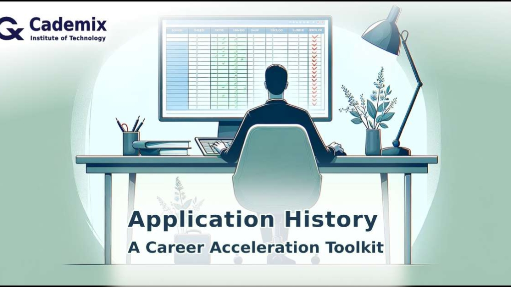 Application History: A Career Acceleration Toolkit | Cademix Institute ...