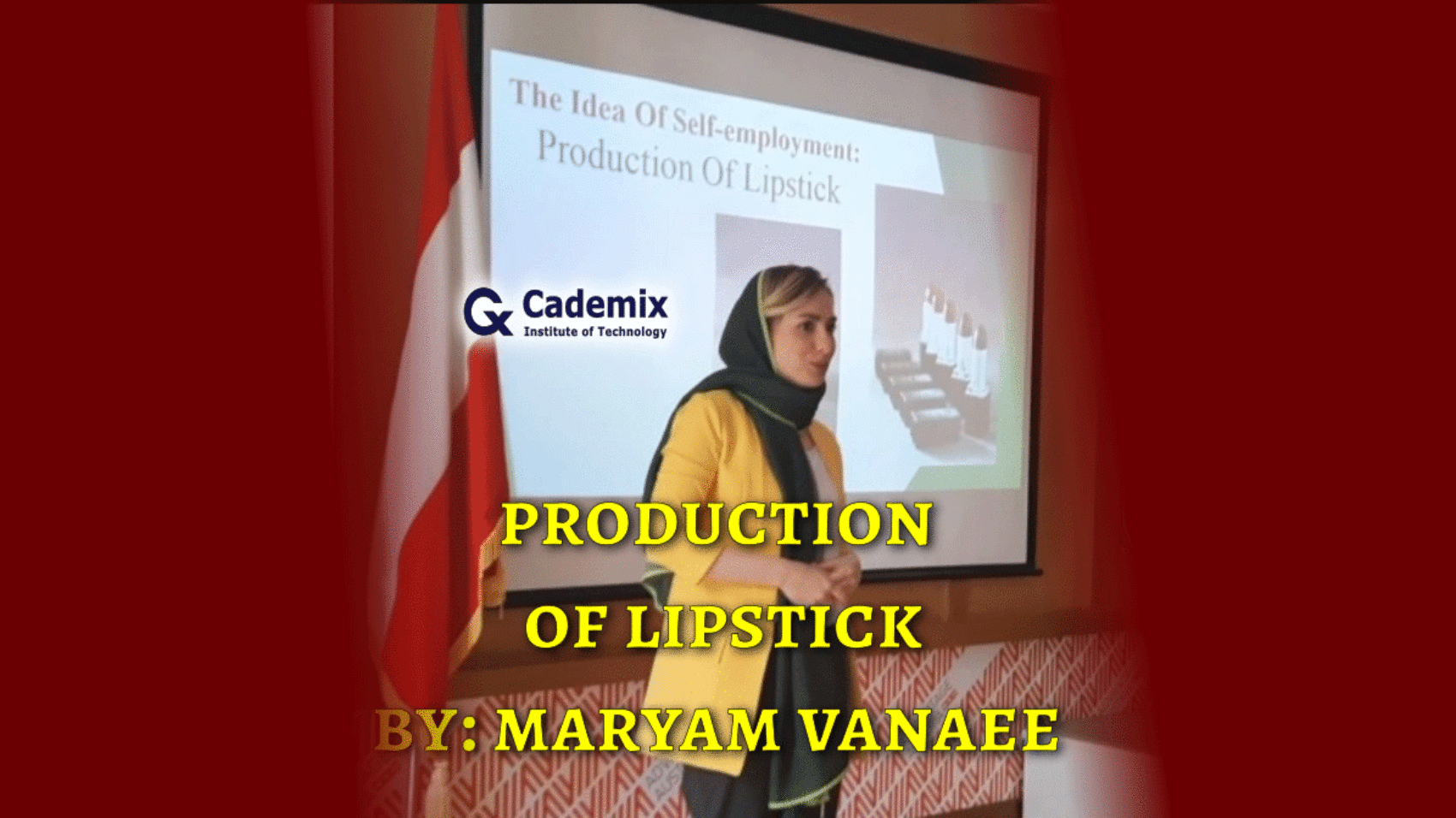 Production of Lipstick | Cademix Institute of Technology